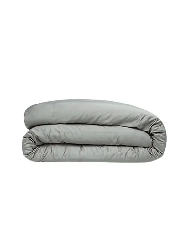 ETTITUDE Signature Sateen Duvet Cover - Sage