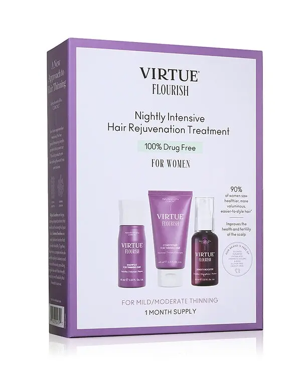 Virtue® Flourish Nightly Intensive Hair Rejuvenation Treatment 30 Days - No Color
