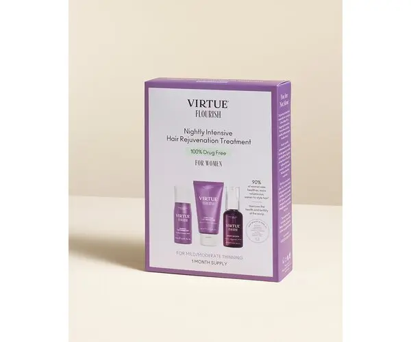 VIRTUE Flourish Nightly Intensive Hair Rejuvenation Treatment 30 Days