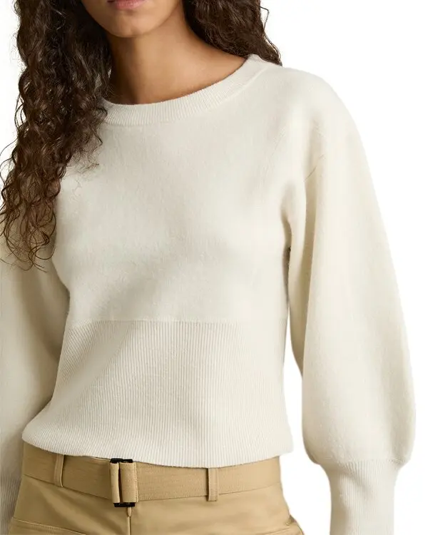 REISS Ella Cropped Sweater