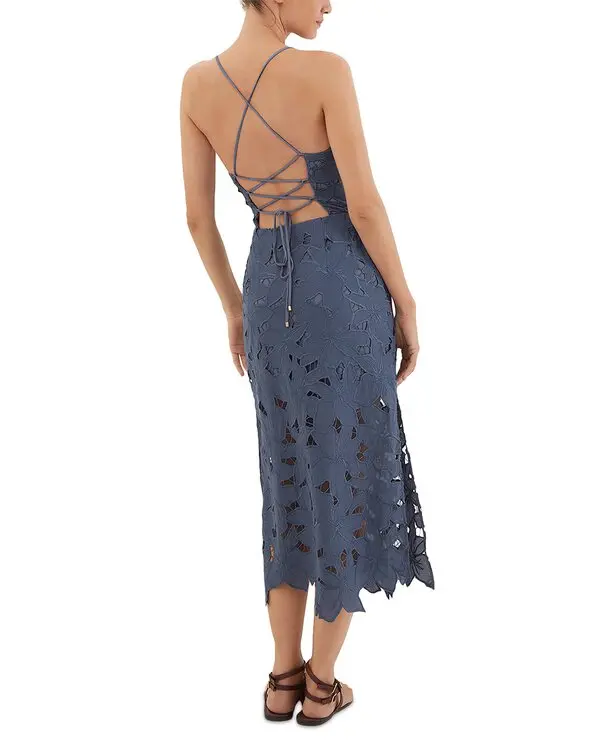VIX PAULA HERMANNY Mei Long Slim Fit Swim Cover-up Dress