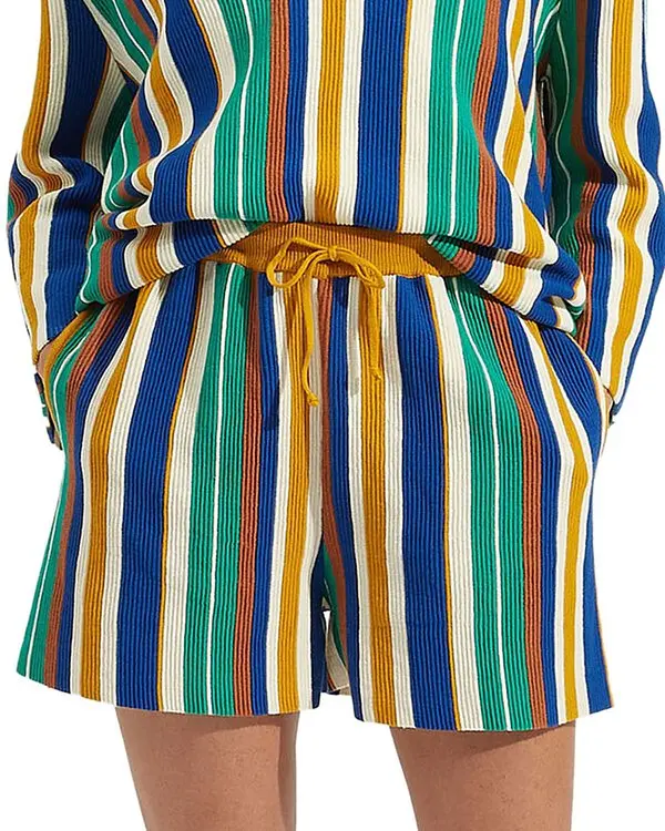 La DoubleJ Bay Pull-up Shorts - Multicolor Verde