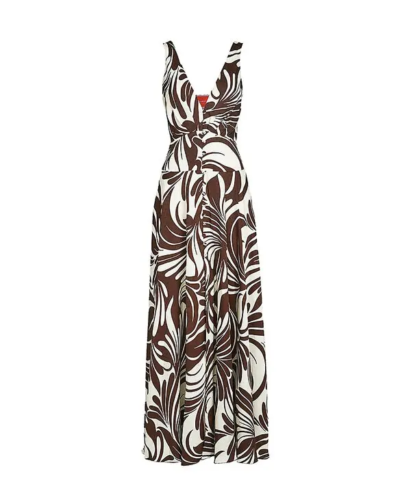 La DoubleJ Eyes Up Here Knit Dress - Watermarble Chocolate