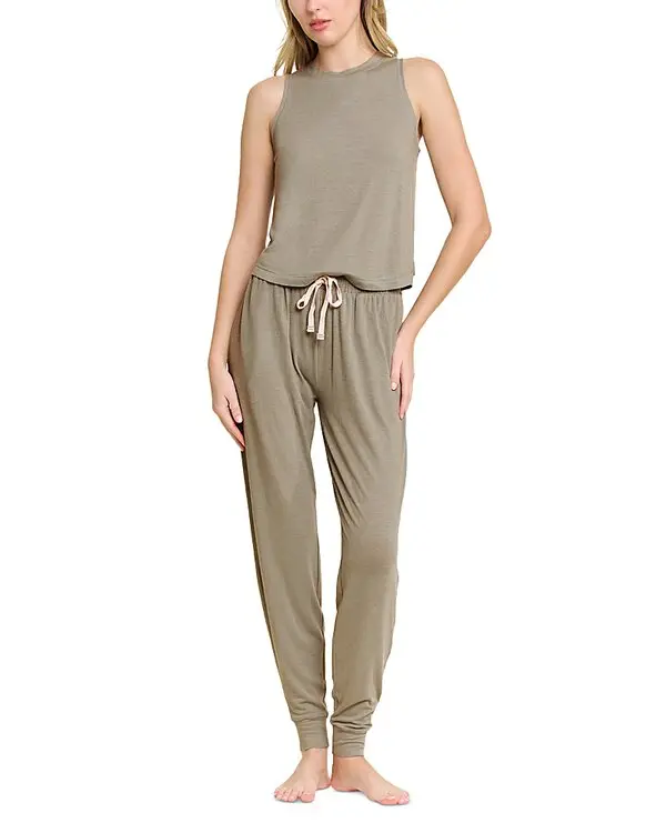 Honeydew Intimates Geometric Sunglasses - Soft Olive