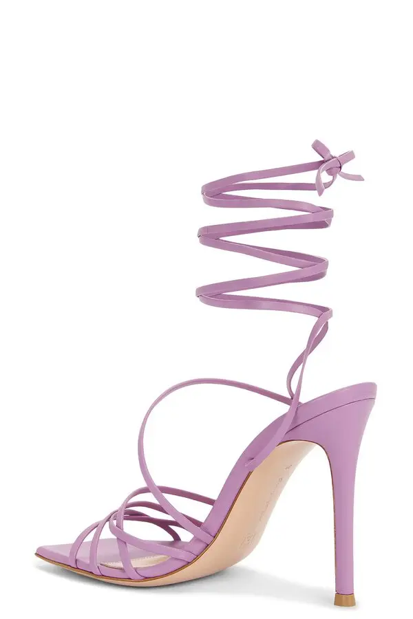 GIANVITO ROSSI Nappa Strappy Sandal