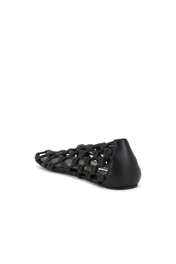 JIL SANDER Woven Ballerina Flat