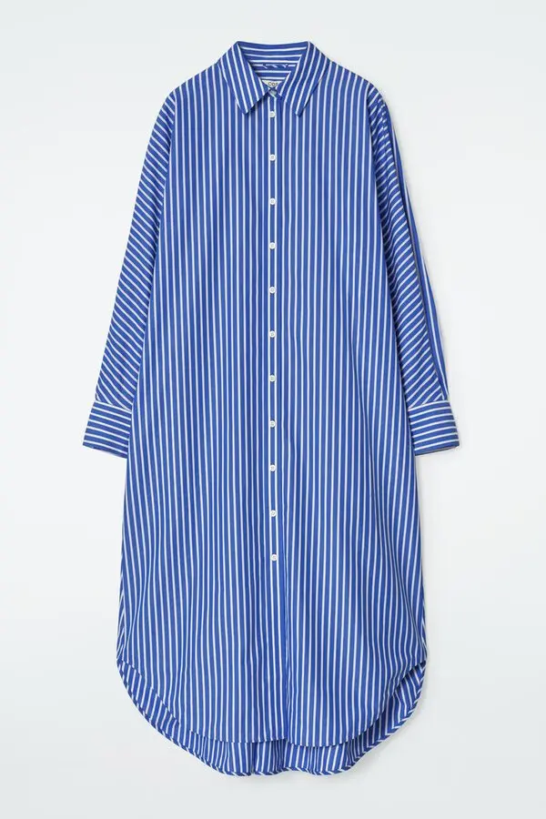 Cos Relaxed Cotton Shirt Dress