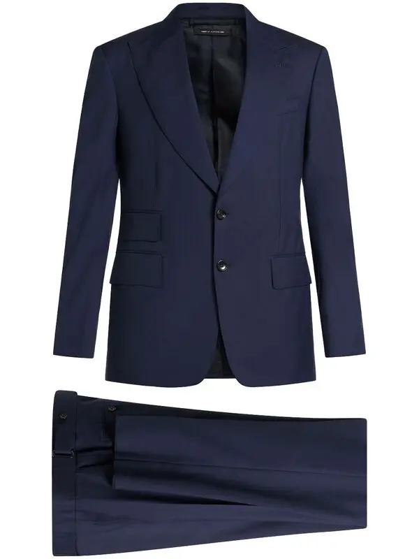 TOM FORD Single-breasted Suit - Blue