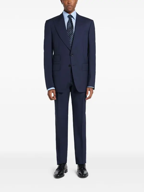 TOM FORD Single-breasted Suit - Blue