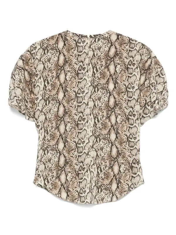 Isabel Marant Étoile Karlita T-shirt - Neutrals