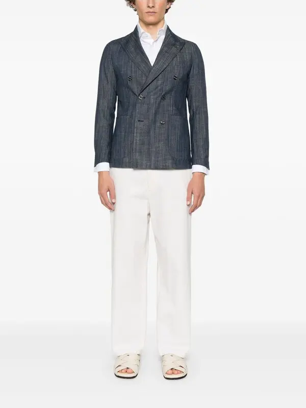Tagliatore Darrel Blazer In Blue - 40% Off | Editorialist