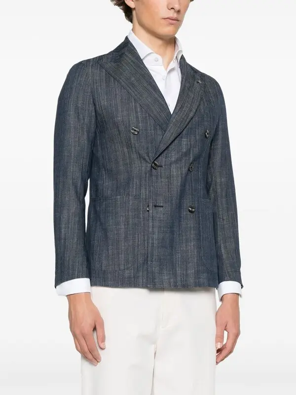 Tagliatore Darrel Blazer In Blue - 40% Off | Editorialist