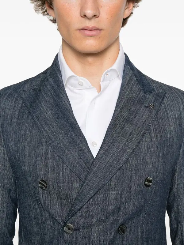 Tagliatore Darrel Blazer In Blue - 40% Off | Editorialist