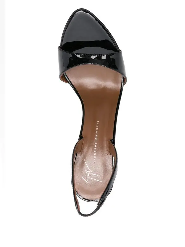 GIUSEPPE ZANOTTI 100mm Lilibeth Sandals - Black