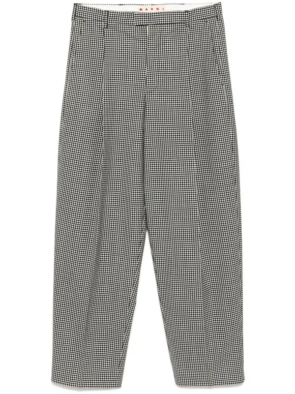 Marni Checked Trousers