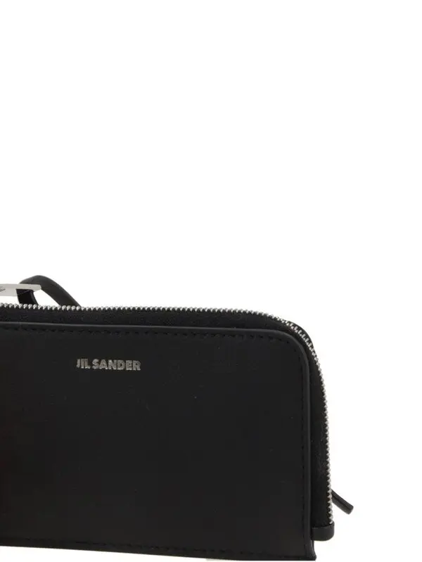 JIL SANDER Giro Leather Pouch