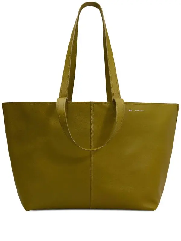 AMI Paris Leather Tote Bag