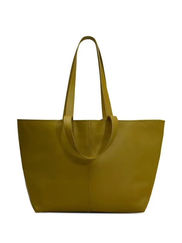 AMI Paris Leather Tote Bag