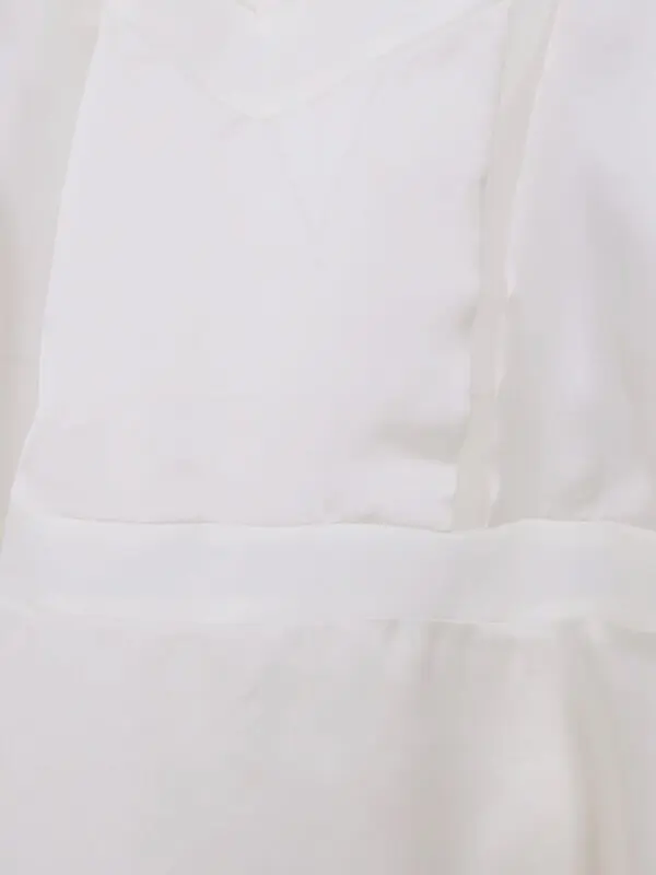 Sacai Jersey-style Cotton T-shirt - White