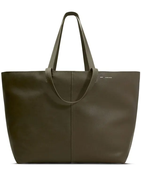 Ami Midi Maxi Tote Bag - Green