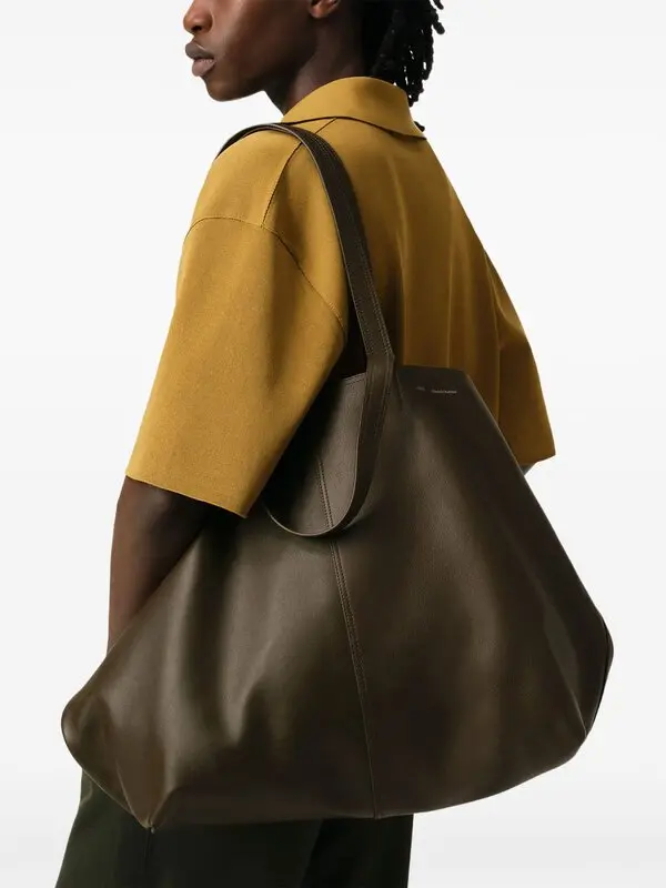 Ami Midi Maxi Tote Bag - Green
