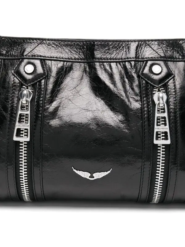 Zadig&Voltaire Leather Shoulder Bag - Black