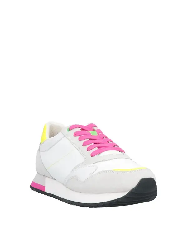 Geox Low-top Sneakers In Nylon And Soft Leather