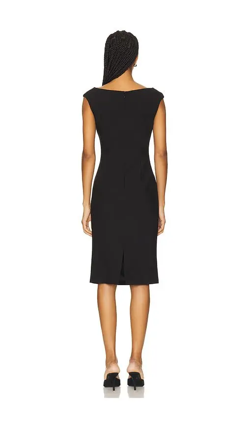 Bardot Audrey Fitted Midi Dress