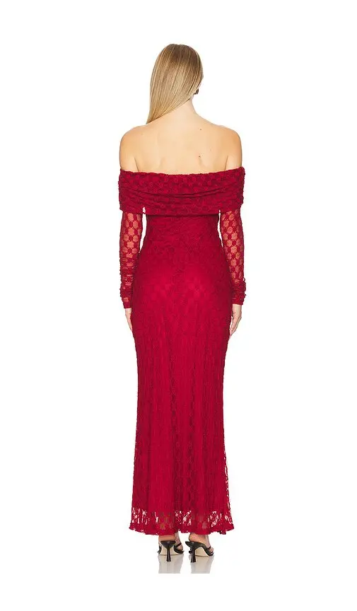 Bardot Adoni Off-shoulder Maxi Dress