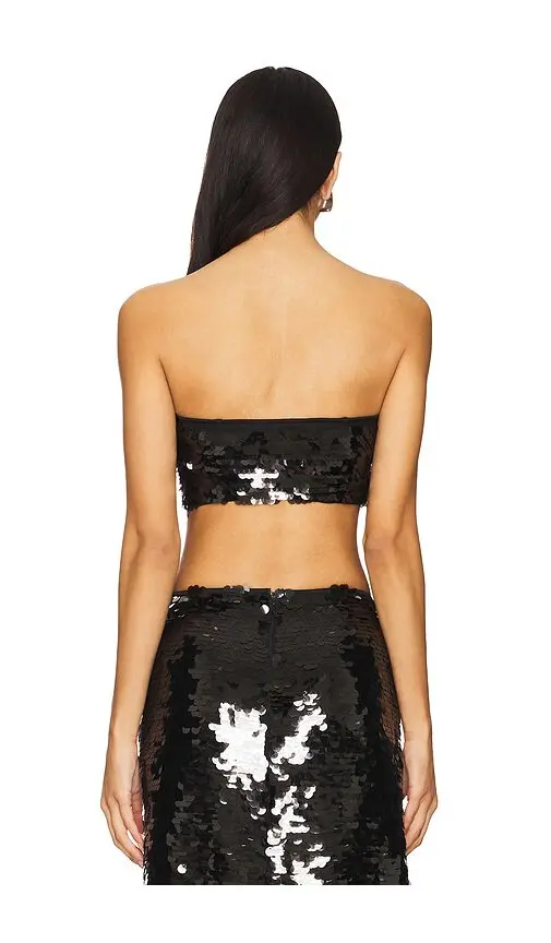 Superdown Sequined Tube Top