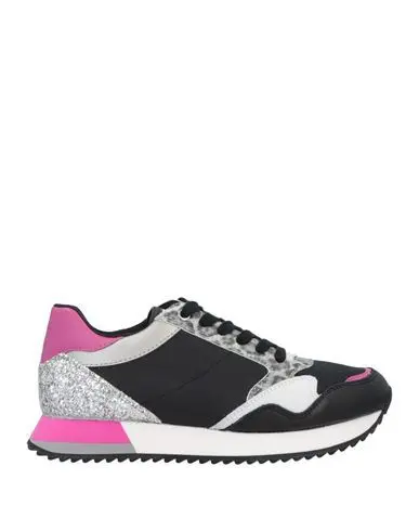 Geox Leather And Textile Sneakers