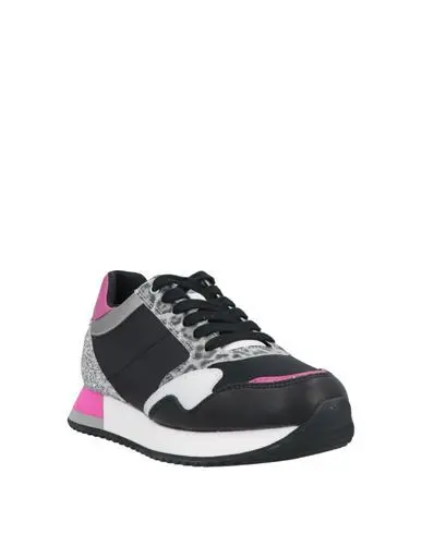 Geox Leather And Textile Sneakers