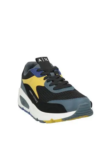 Armani Exchange Sneakers In Polyester - Blue