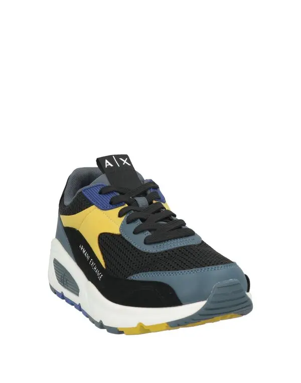 Armani Exchange Sneakers In Polyester - Blue