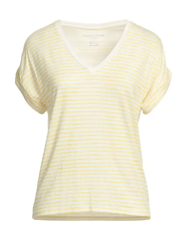 Majestic Filatures Printed T-shirt - Yellow