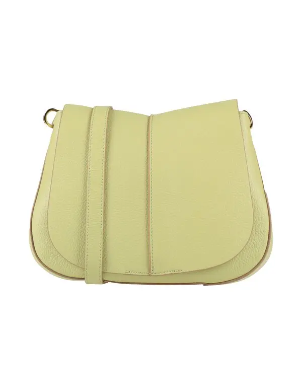 GIANNI CHIARINI Leather Saddle Cross-body Bag - Green