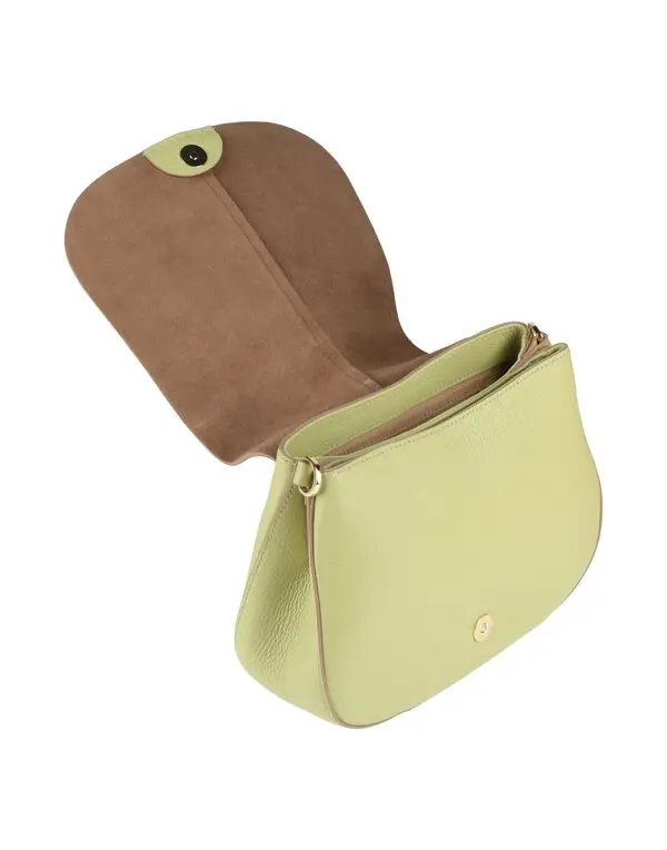GIANNI CHIARINI Leather Saddle Cross-body Bag - Green