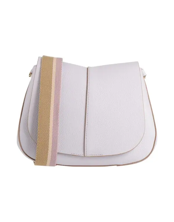 GIANNI CHIARINI Leather Saddle Cross-body Bag - Lilac
