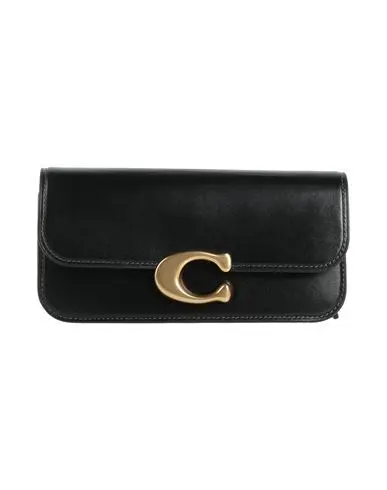 COACH Leather Shoulder Bag - Black