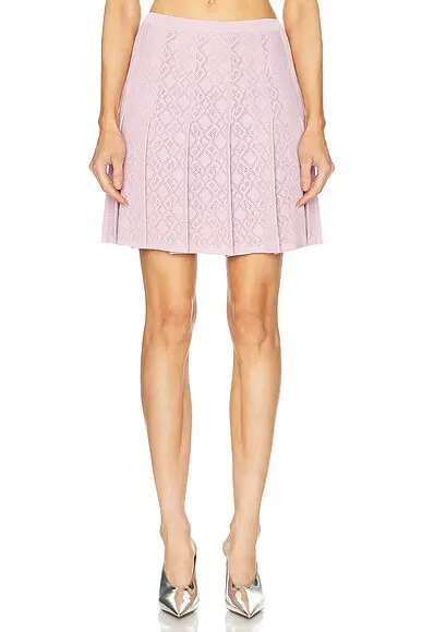 Givenchy Pleated Mini Skirt
