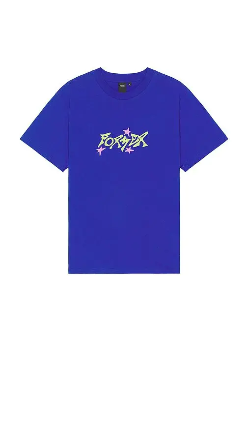 FORMER Astro T-shirt In Royal - Deep Cobalt