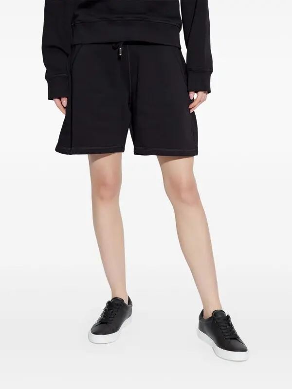 Dsquared2 Printed Track Shorts - Black