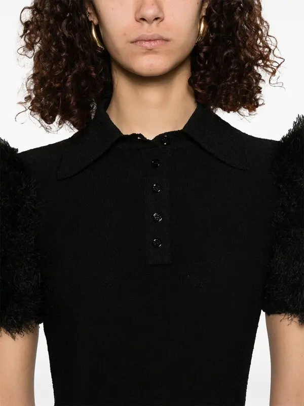 Givenchy Pompom-detail Polo Top