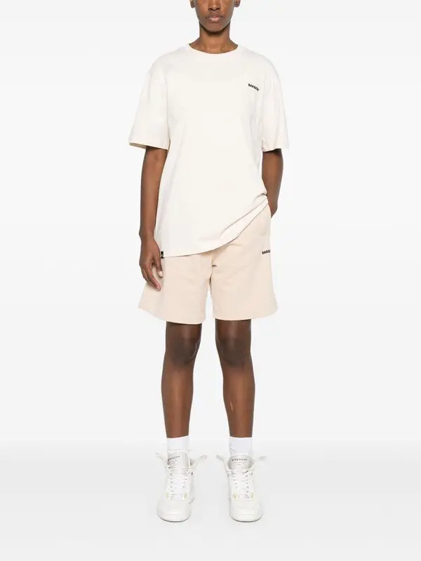 BARROW Logo-print T-shirt - Neutrals