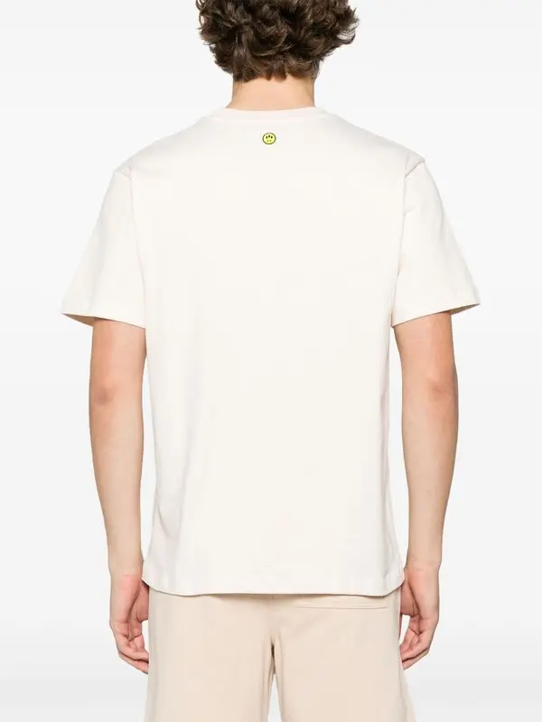 BARROW Logo-print T-shirt - Neutrals