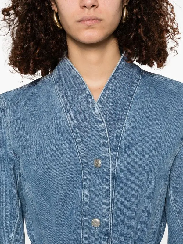 Remain Birger Christensen Belted Denim Jacket