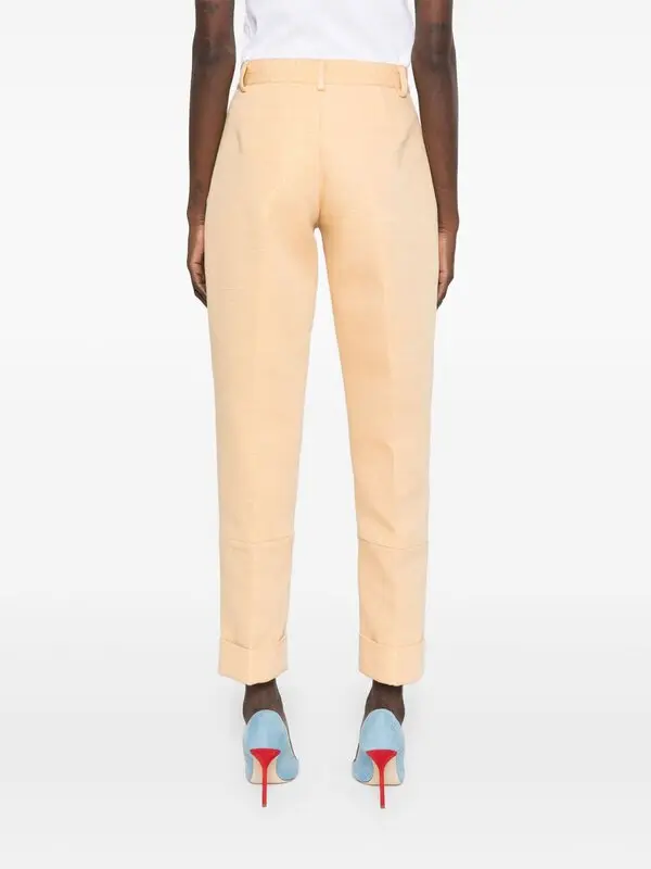 PAPA OPPONG Metallic-threading Trousers
