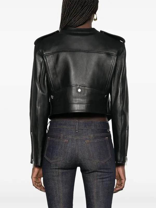 Burc Akyol Leather Biker Jacket