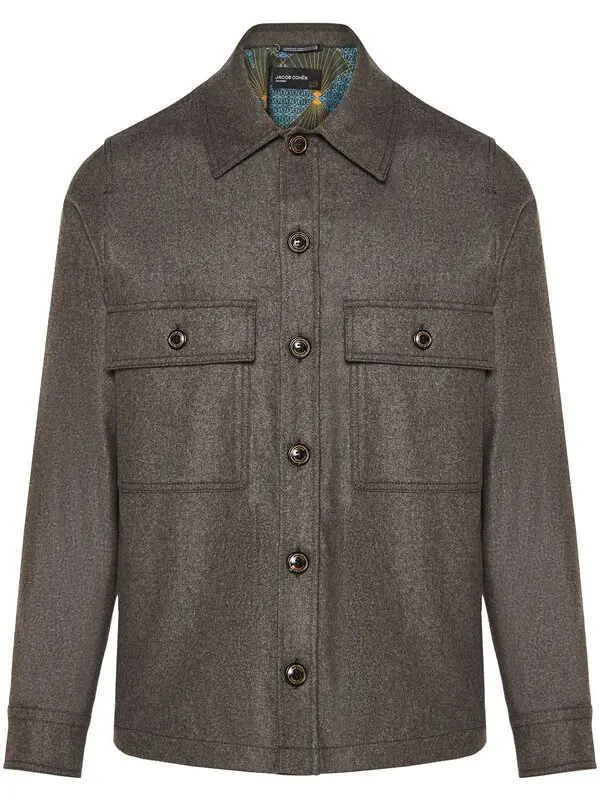Jacob Cohen Wool Shirt Jacket