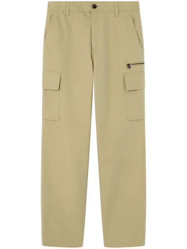 Versace Gabardine Cargo Trousers